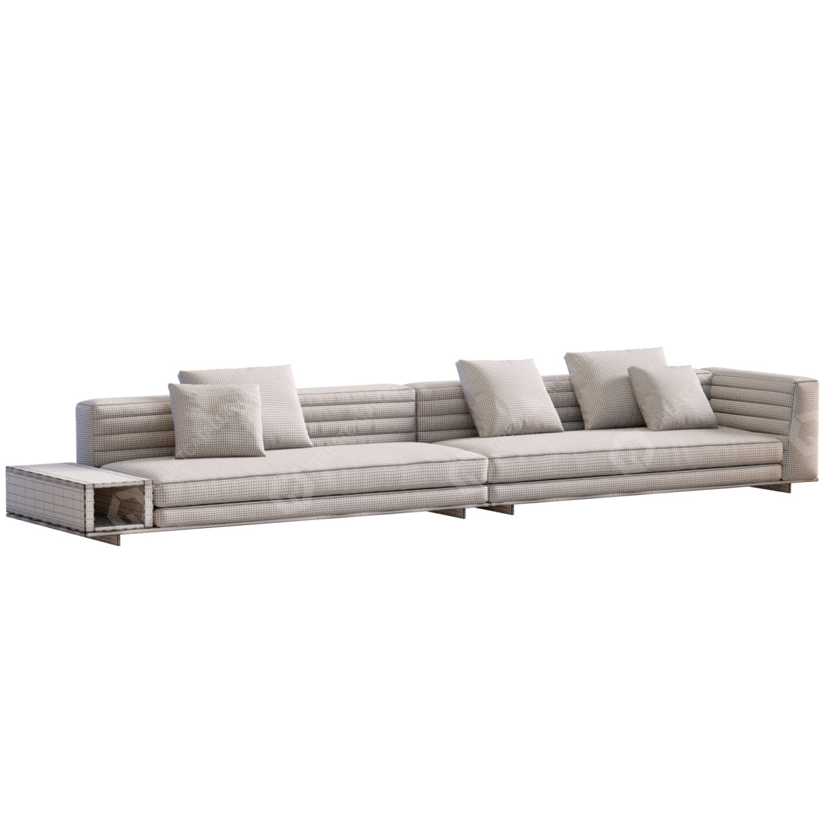 Sofas Minotti Roger 3D model - GreatCatalog 16364