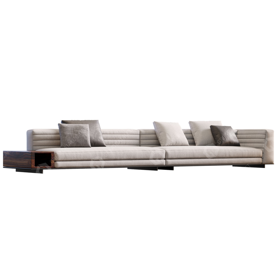 Sofas Minotti Roger 3D model - GreatCatalog 16364