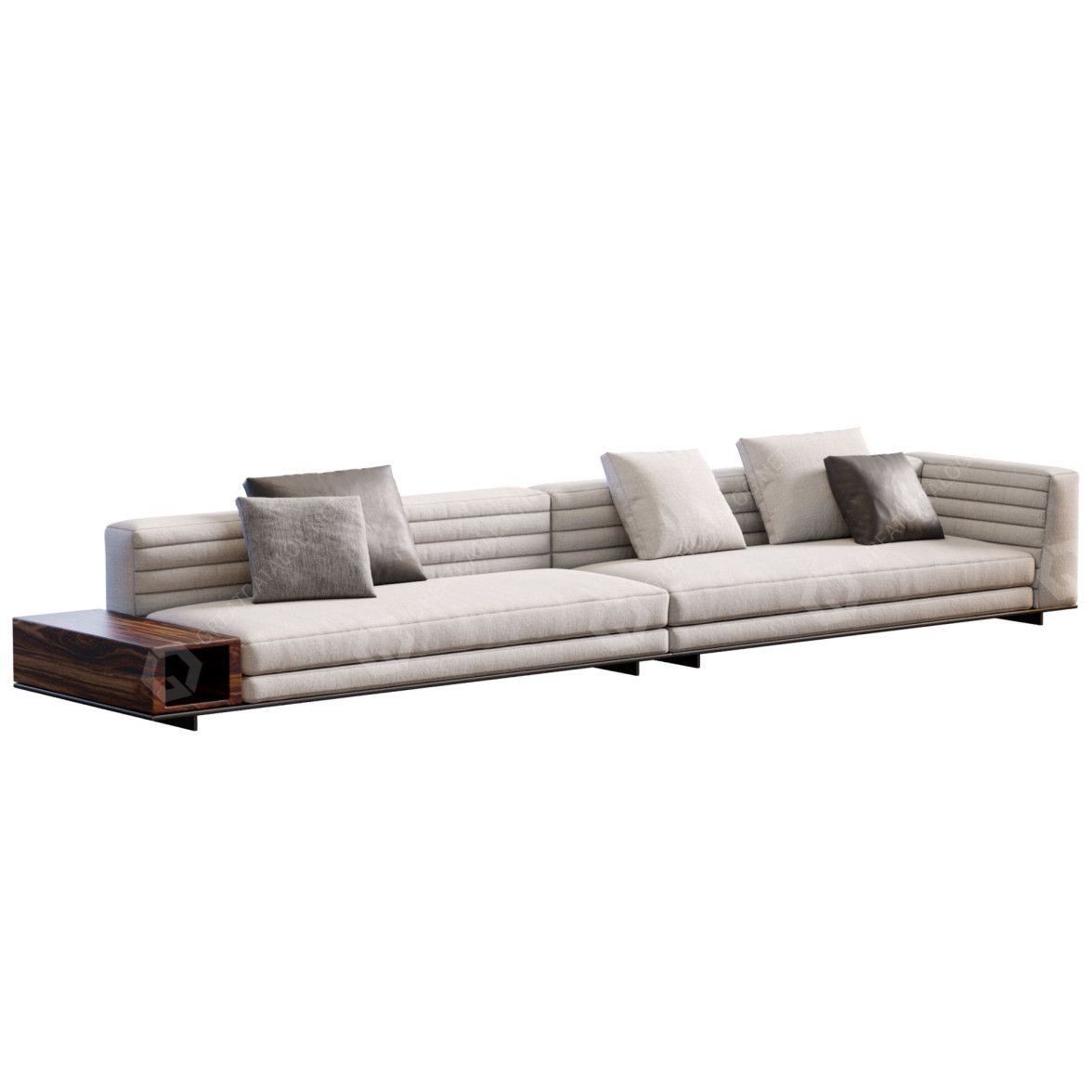 Sofas Minotti Roger 3D model - GreatCatalog 16364