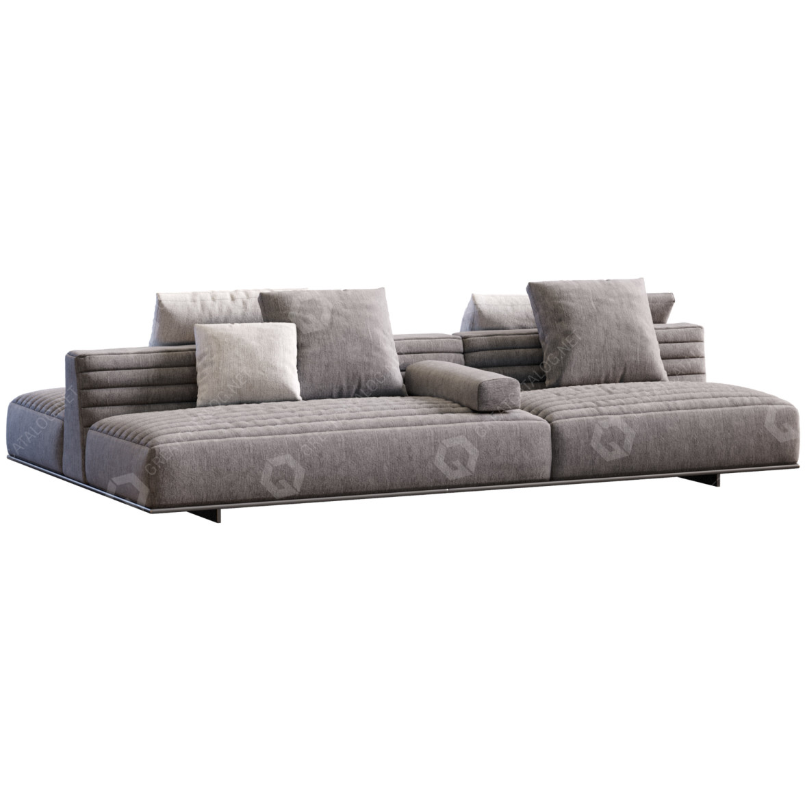 Sofa Minotti Roger Doublesides 3D model - GreatCatalog 16366