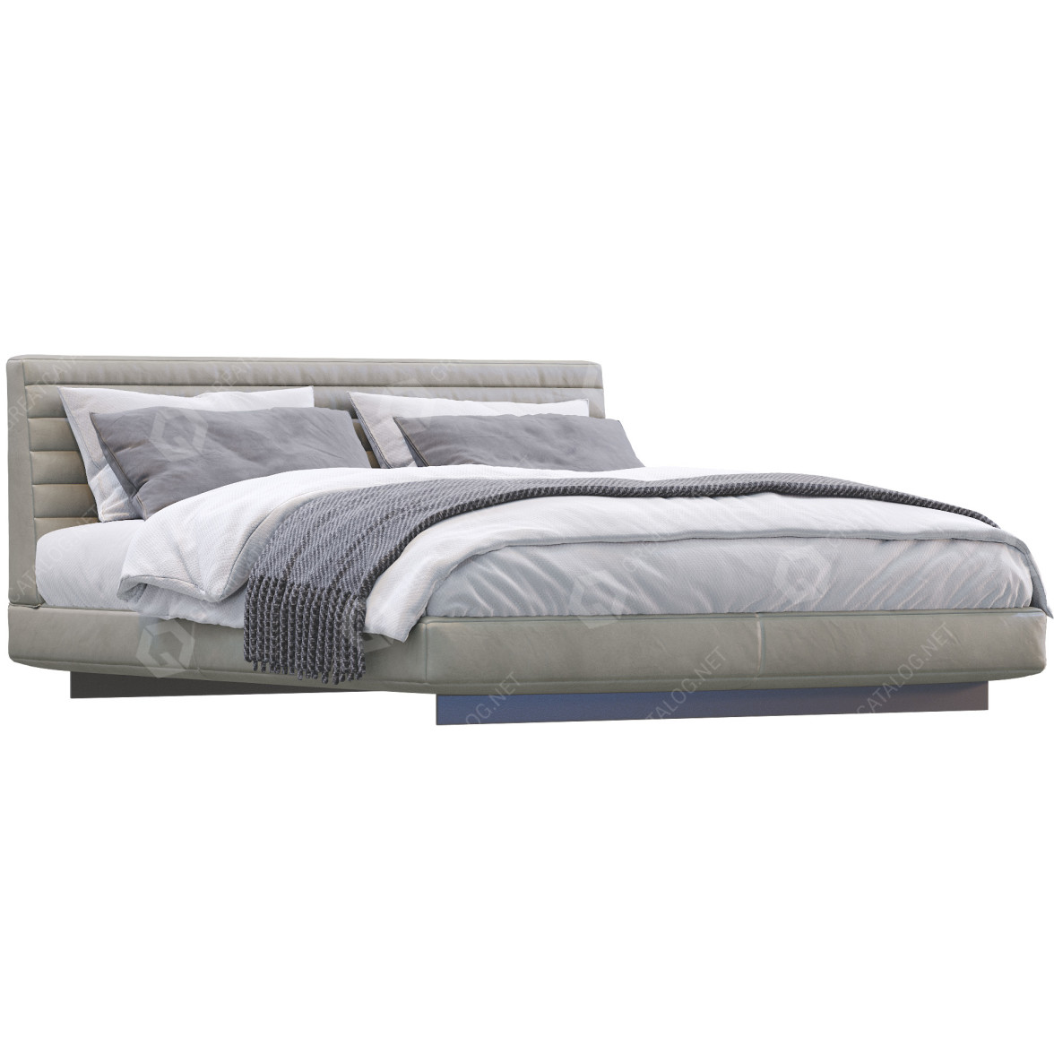 Bed Minotti Roger 3D model・Download 3D models・Great Catalog ...