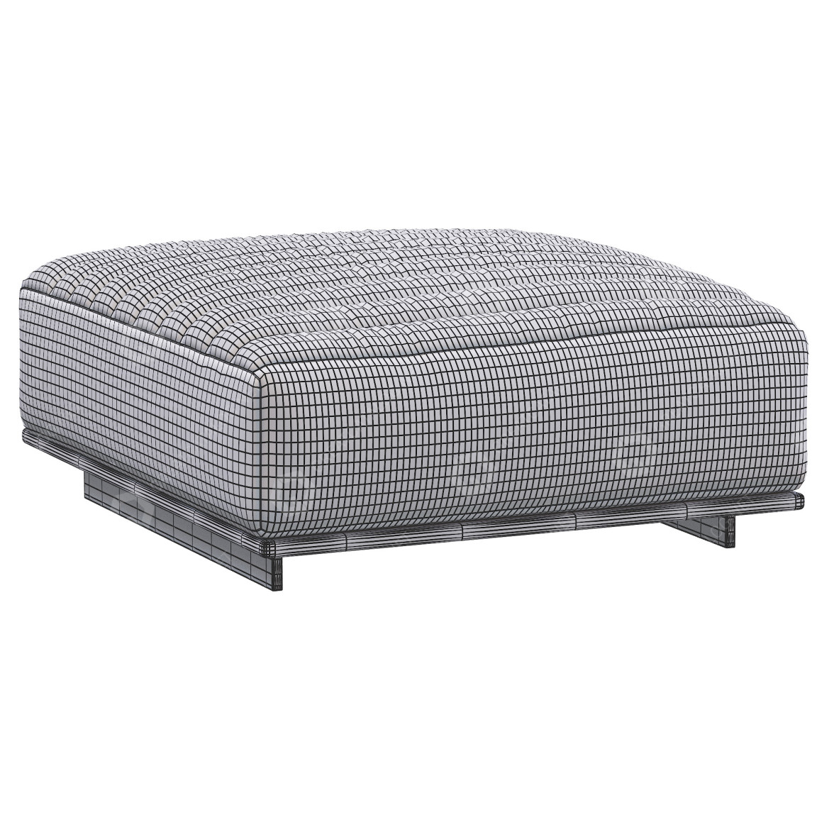 Ottoman Minotti Roger 3D model - GreatCatalog 16386