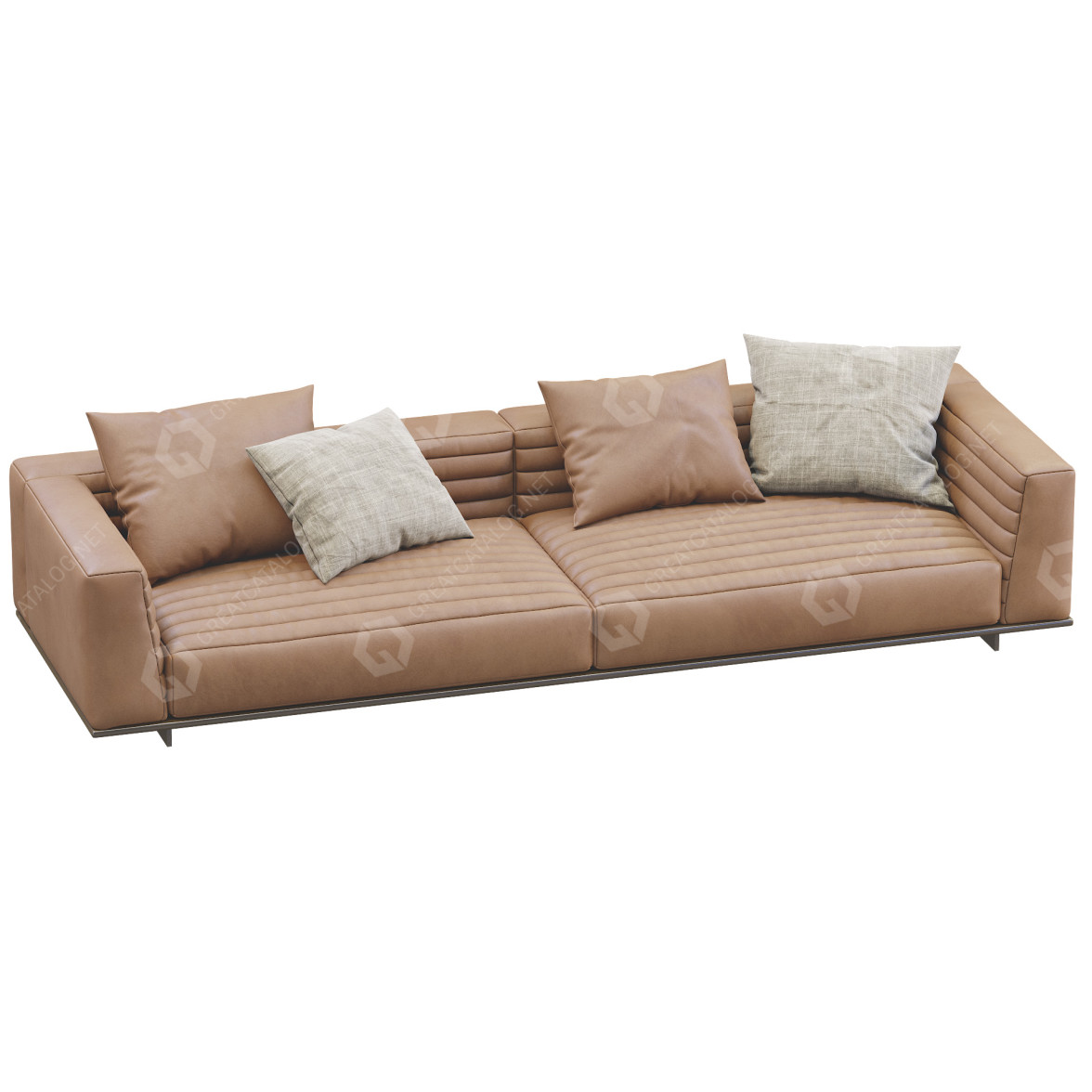 Sofa Minotti Roger 3D model #16397 | GreatCatalog