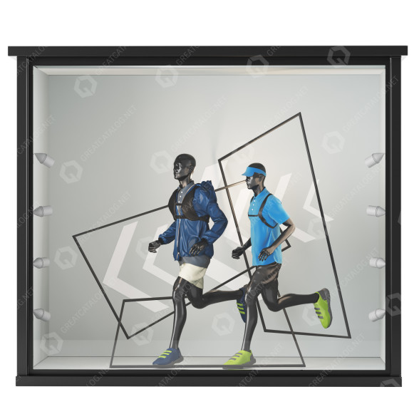 Showcase Store Vitrin 08 3D model - GreatCatalog 16444