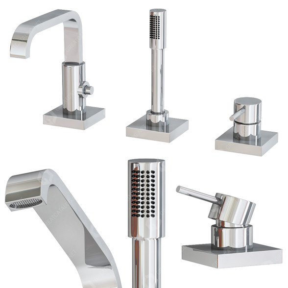Faucet Grohe Allure 19316000 3d model for download ⚡ free and paid ...