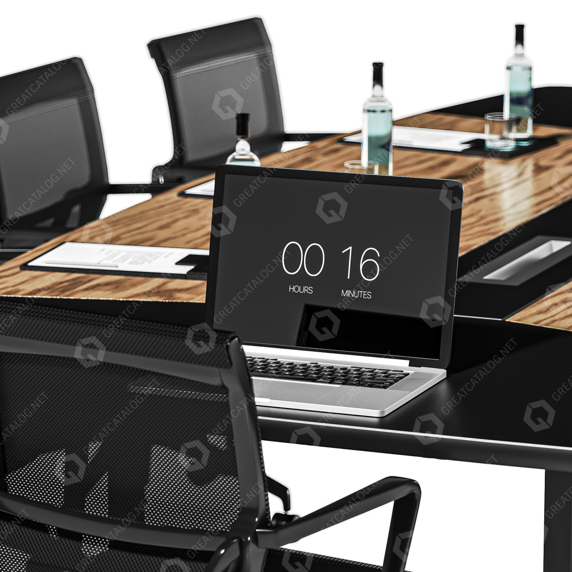 Workspace Vitra Black Wood 3D model・Download 3D models