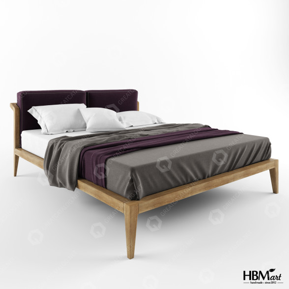 Bed HBMart Trinity 3D model・Download 3D models・Great Catalog - GreatCatalog 16881