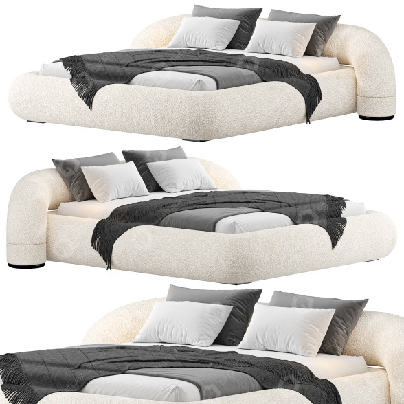 Bed Tito by Draga & Aurel 3D model - GreatCatalog 17035