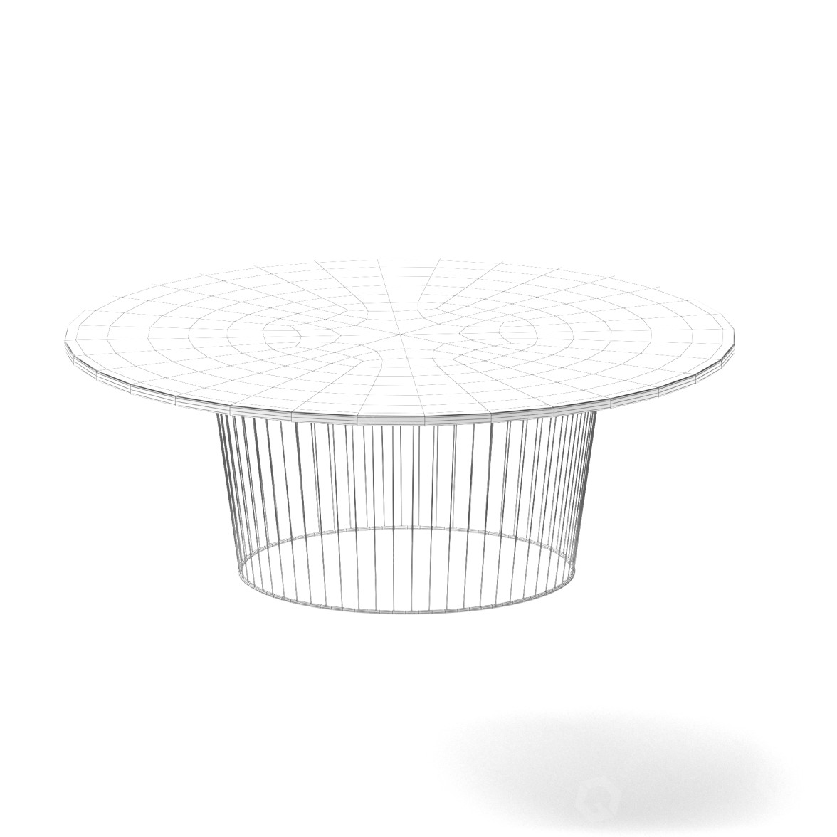 Table Flexform Berry 3D model - GreatCatalog 17099
