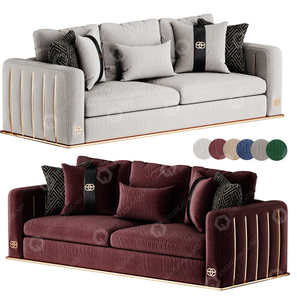 Sofa Elve Luxury Loren 3D model・Download 3D models