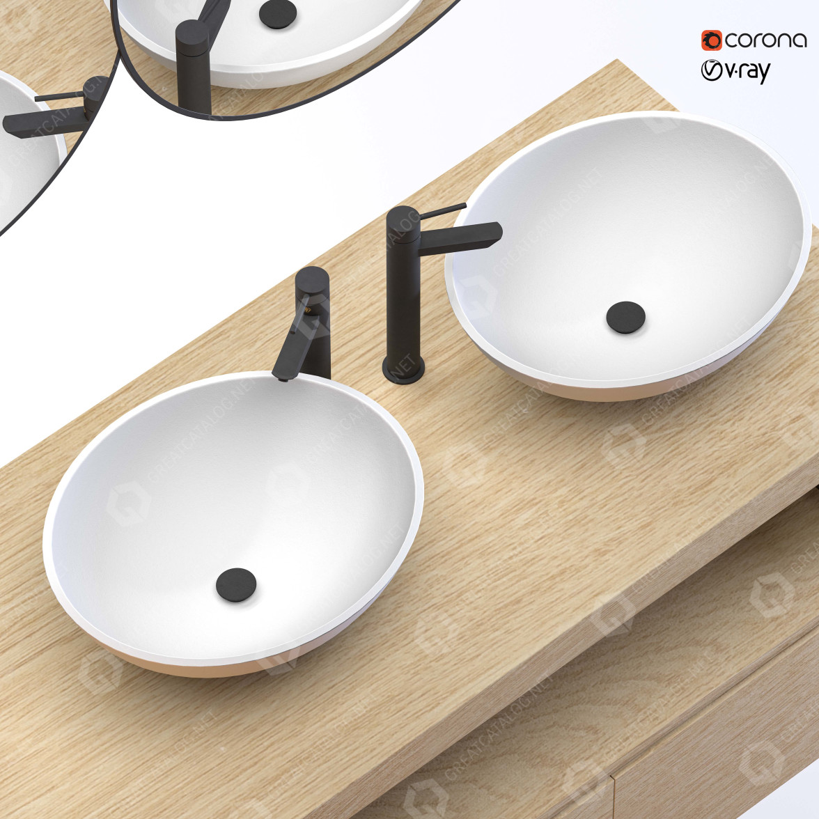 Bathroom Veron 3D model・Download 3D models・Great Catalog - GreatCatalog ...