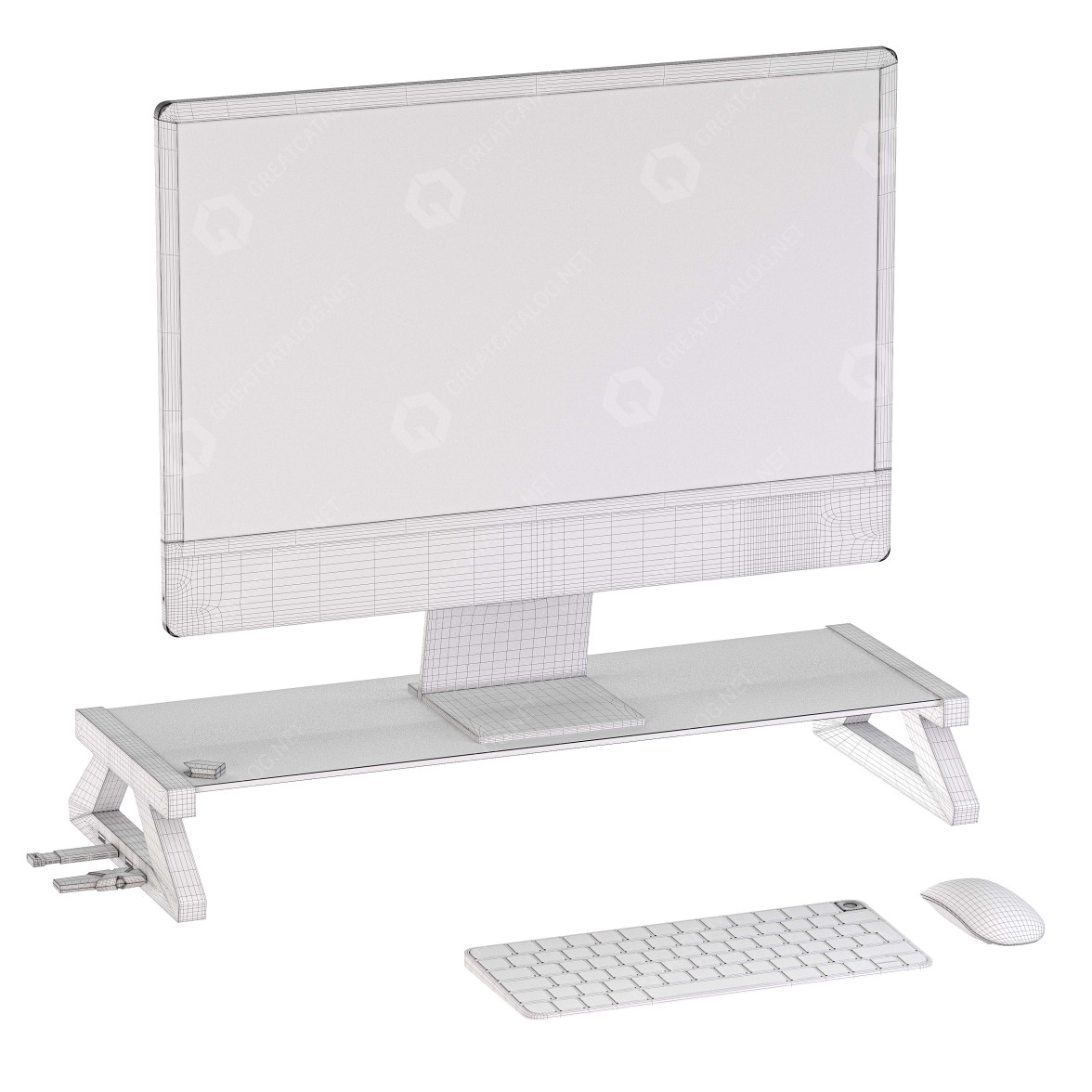 Computadora Apple iMac 2021 Vol 2 Modelo 3D - GreatCatalog 17138