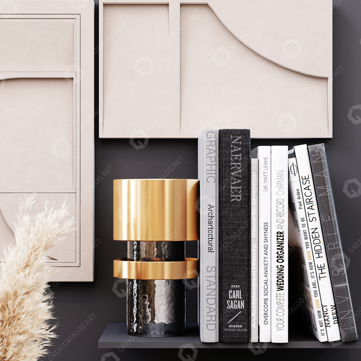 Decor Set 015 3D model・Download 3D models・Great Catalog - GreatCatalog 17455