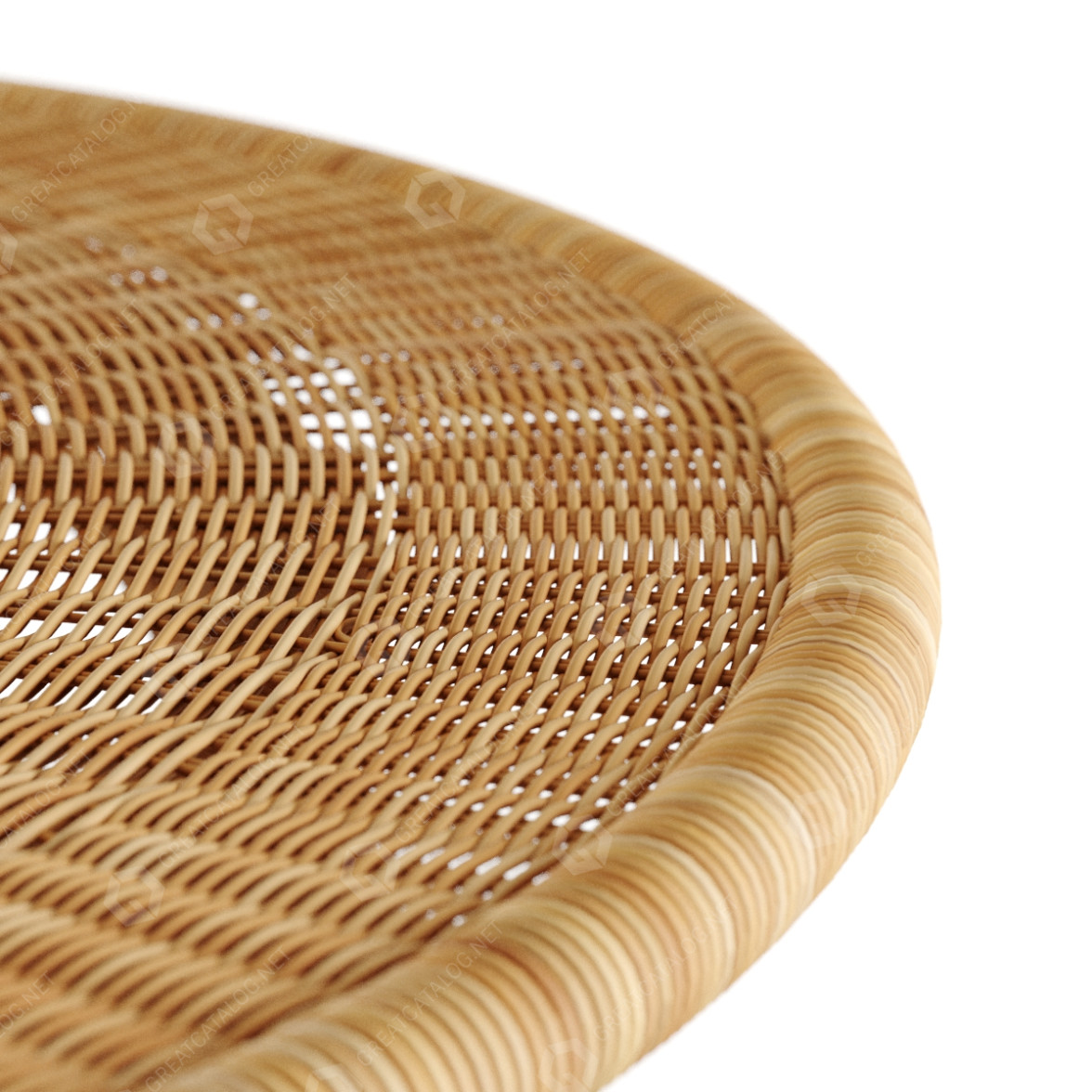 Coffee Table Serena & Lily Anguilla Rattan 3D model - GreatCatalog 18078