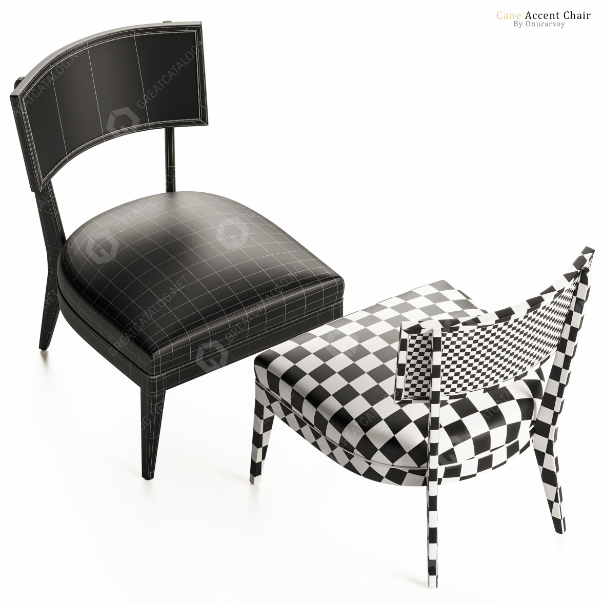 Chair Crate & Barrel Libby 3D model - GreatCatalog 18212