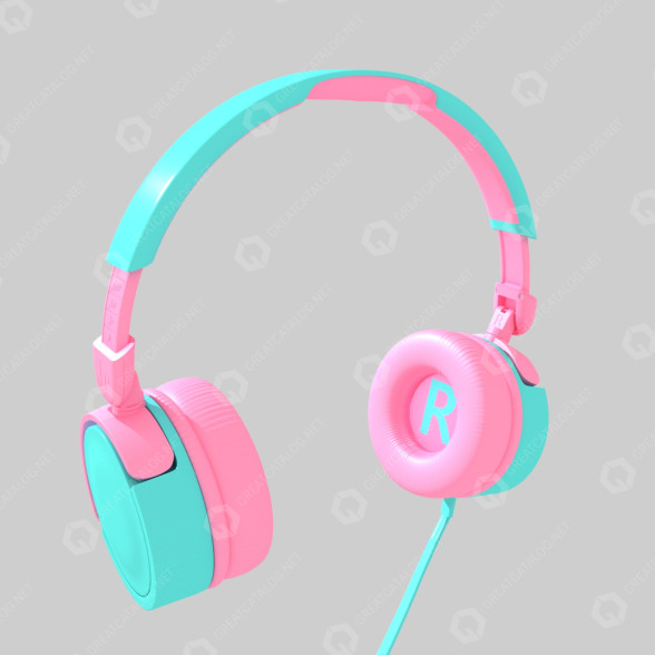 Headphone Jr 3D model・Download 3D models・Great Catalog - GreatCatalog 18439