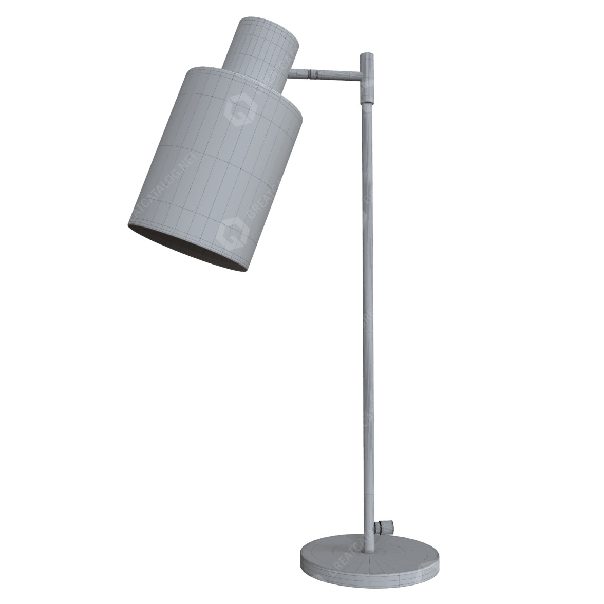 Table Lamp Study Light 12 3D model・Download 3D models