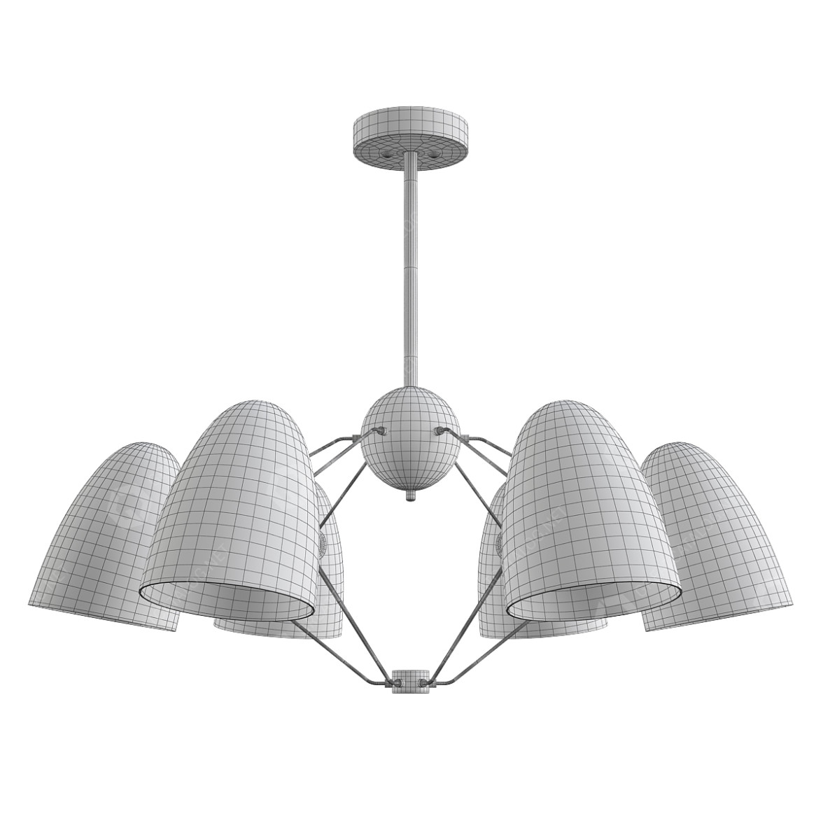 Chandelier Eta 3D model・Download 3D models・Great Catalog - GreatCatalog ...
