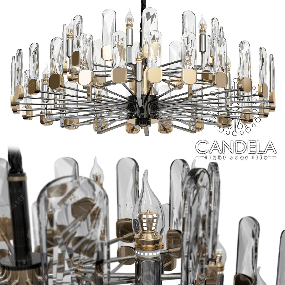 Chandelier Candela Morgana 3D model・Download 3D models