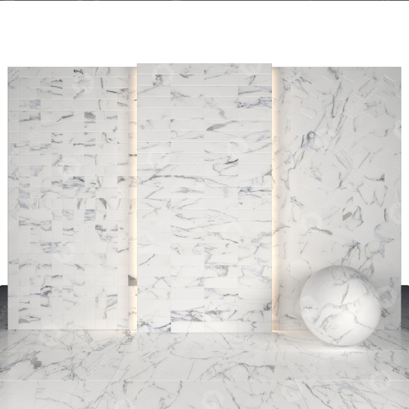 Tile Origines Blank Marble 02 3D model - GreatCatalog 19314