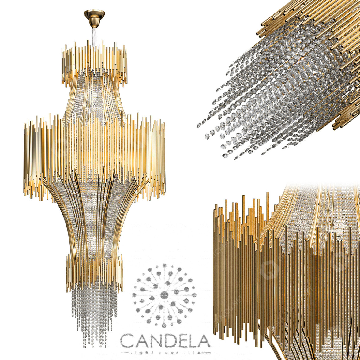 Chandelier Candela Scala 3D model - GreatCatalog 19403