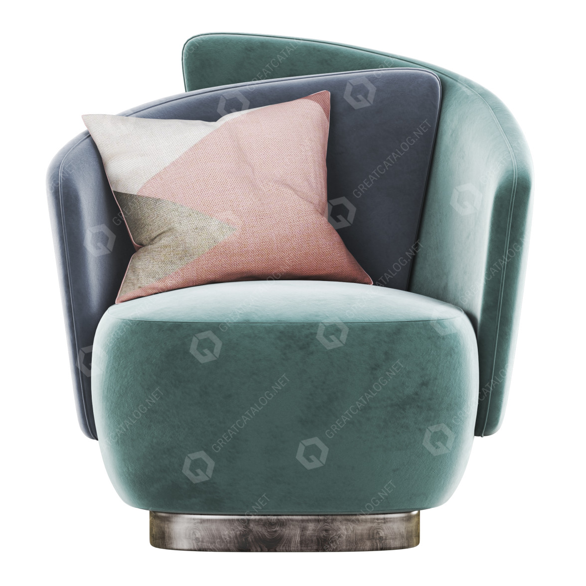 Armchair Softhouse Duetto 3D model - GreatCatalog 19624