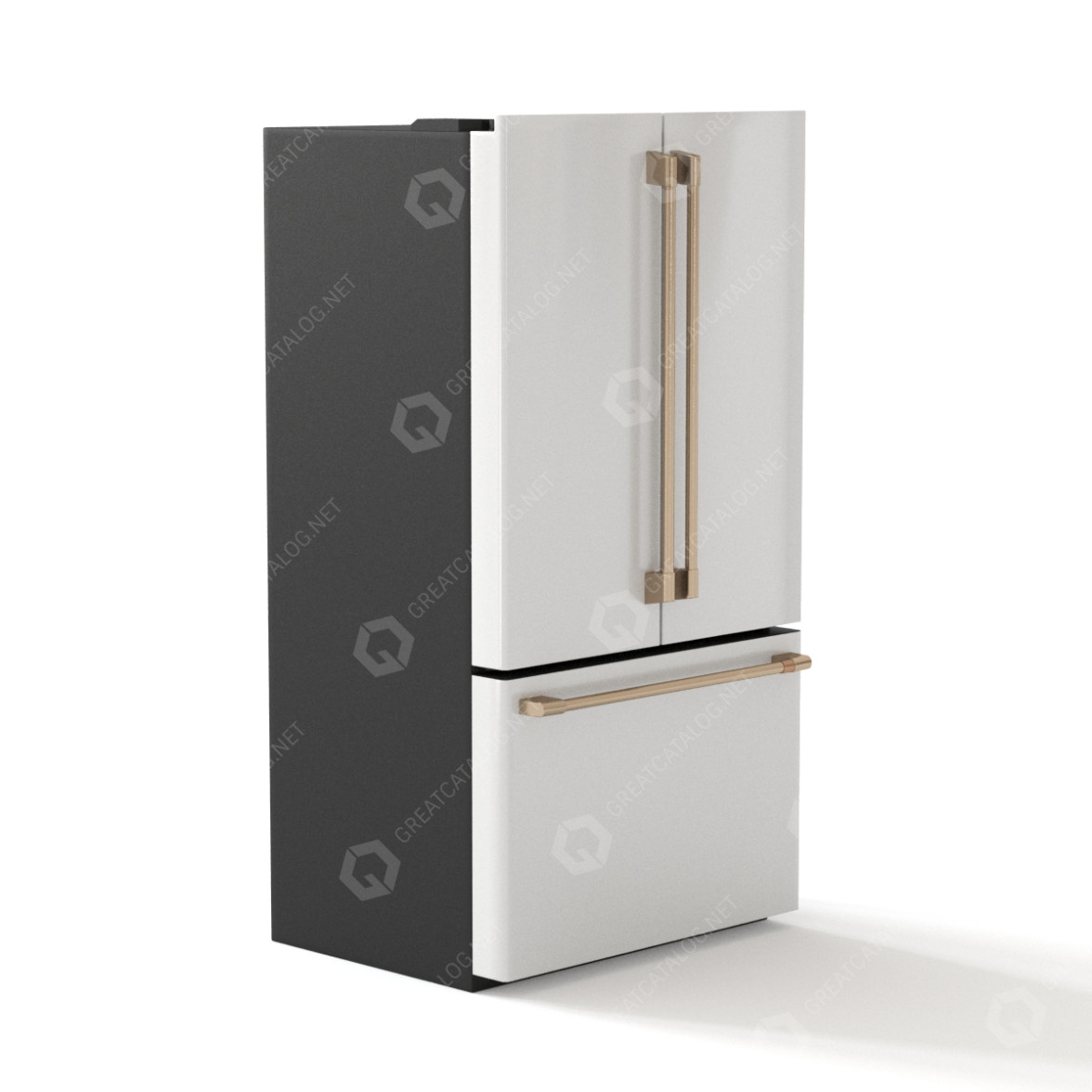 Refrigerator Cafe Energy star 3D model - GreatCatalog 2235
