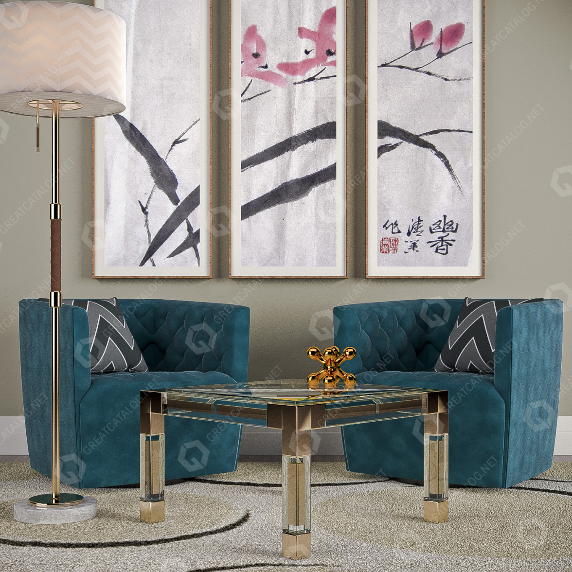 Living Room Vertigo 3D model - GreatCatalog 19945