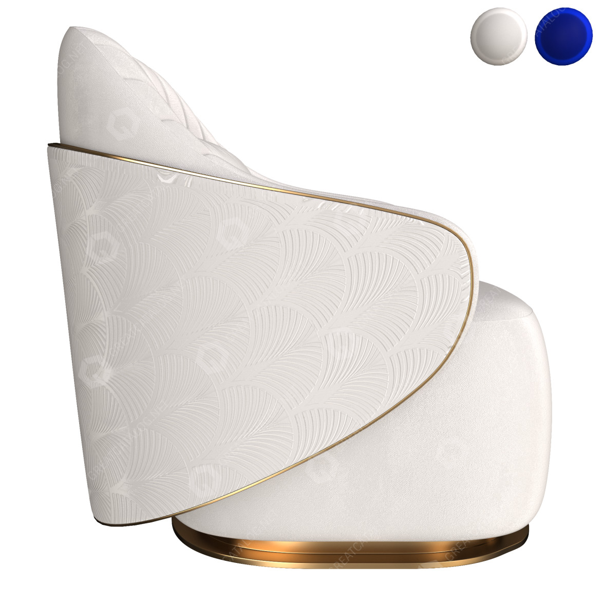 Armchair Visionnaire Adele 3D model - GreatCatalog 20207