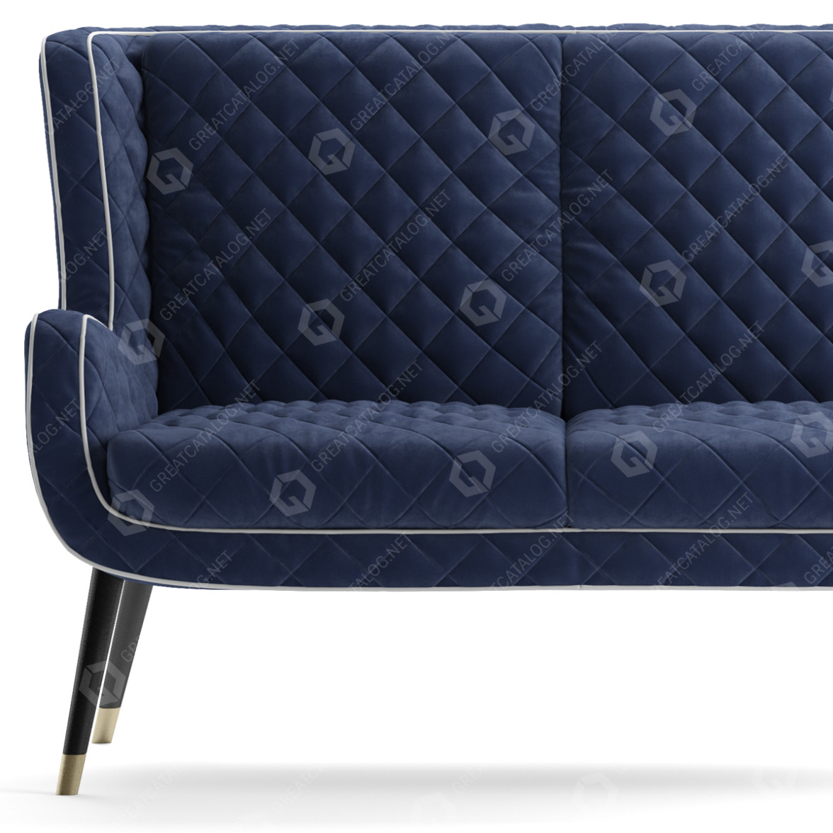 Sofa Baxter Dolly 3D model・Download 3D models・Great Catalog - GreatCatalog 20416