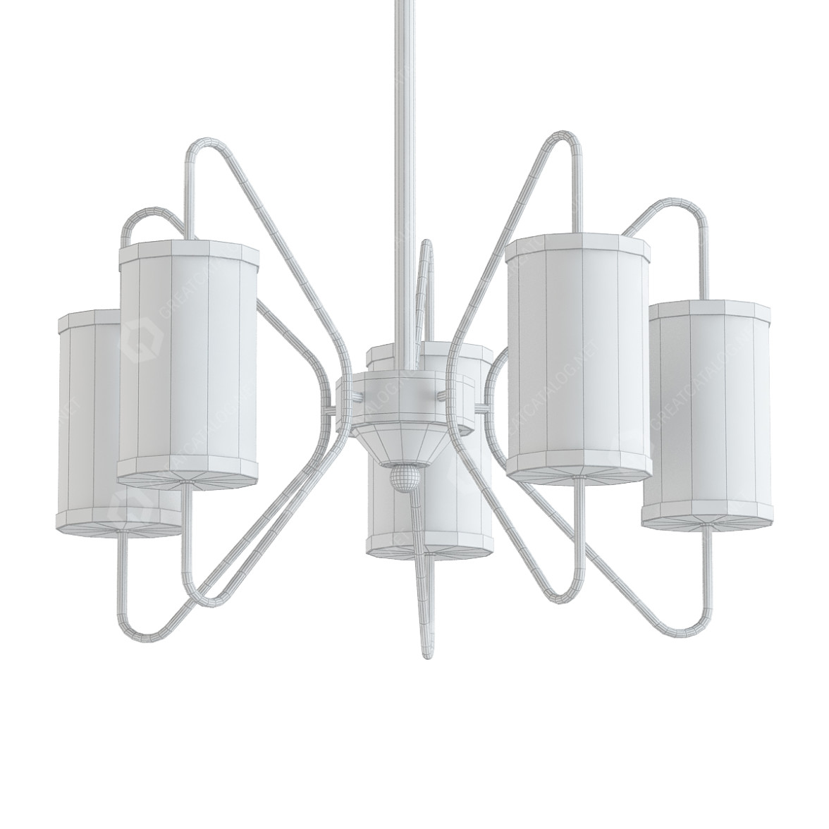 Chandelier Evoluce Valieri 3D model - GreatCatalog 20429