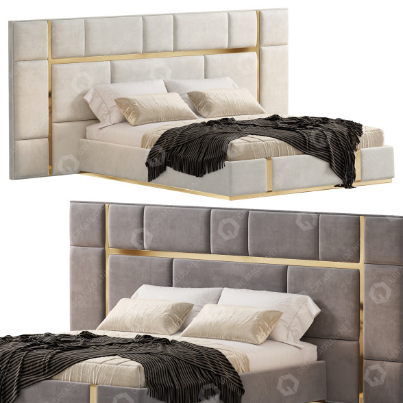Bed Evmoda Dolce Modern 3D model - GreatCatalog 20446