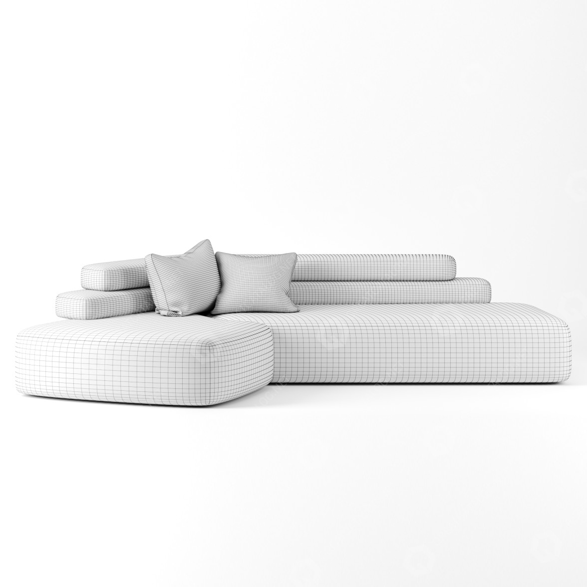 Sofa Moroso Rift 3D model・Download 3D models・Great Catalog - GreatCatalog 20887