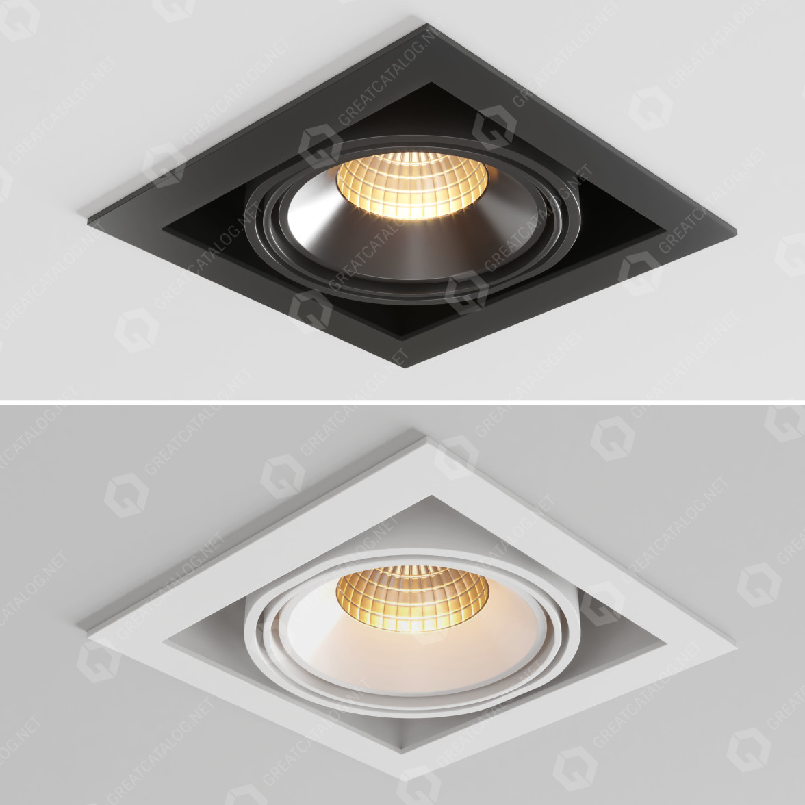 Lamps Multiple Trimless Spot 3D model - GreatCatalog 20979