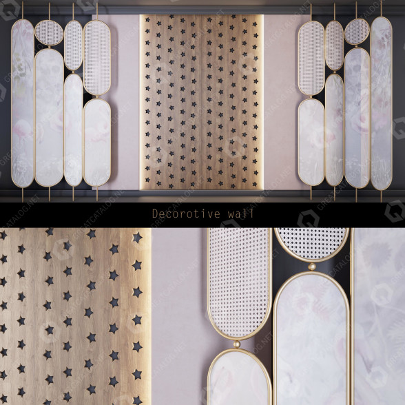 Wall Panel Decorative 12 3D model - GreatCatalog 21098