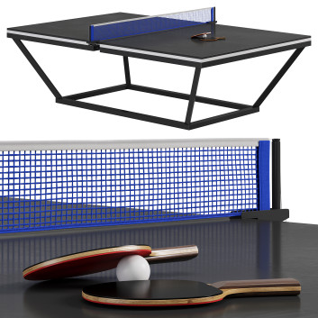 Recreational table tennis 3D models - GreatCatalog