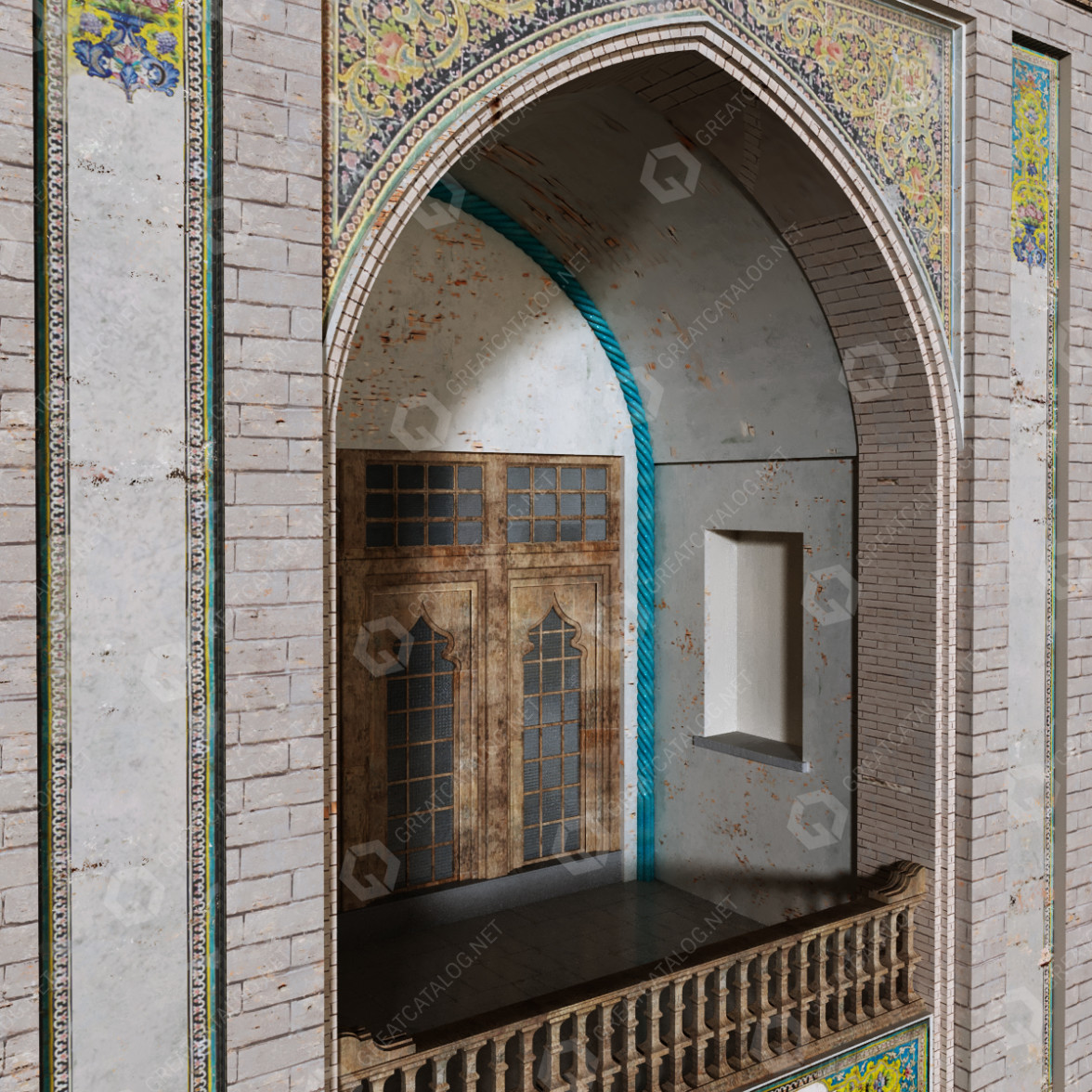 Arch Old Turkish Set 136 3D model - GreatCatalog 21277