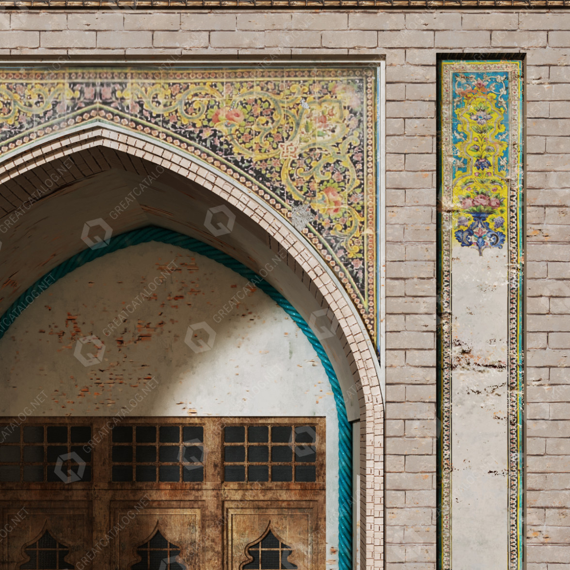 Arch Old Turkish Set 136 3D model - GreatCatalog 21277