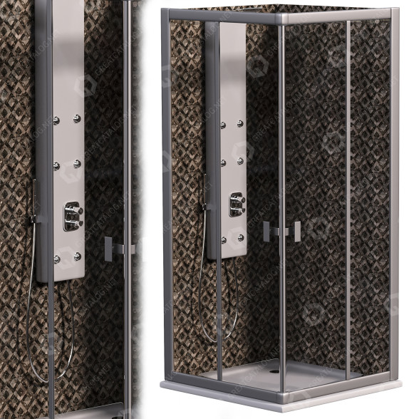 Shower Cabin Radaway Premium Plus 3D model - GreatCatalog 21456