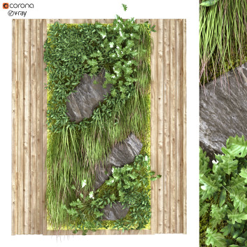 Greenery panel 3D models - GreatCatalog