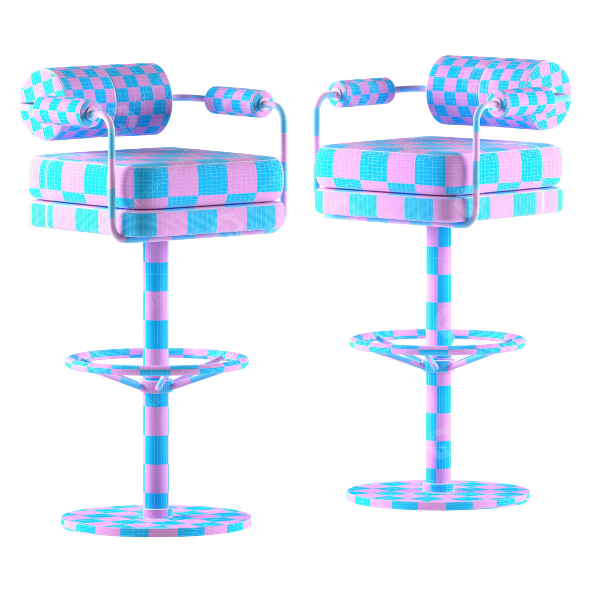 Bar Stool Mezzo Collection Anderson 3D model #21551 | GreatCatalog