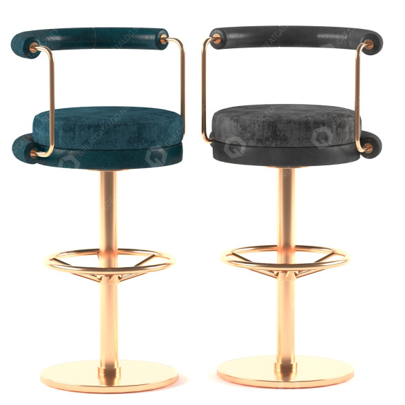 Bar Stool Mezzo Collection Otis I 3D model - GreatCatalog 21552