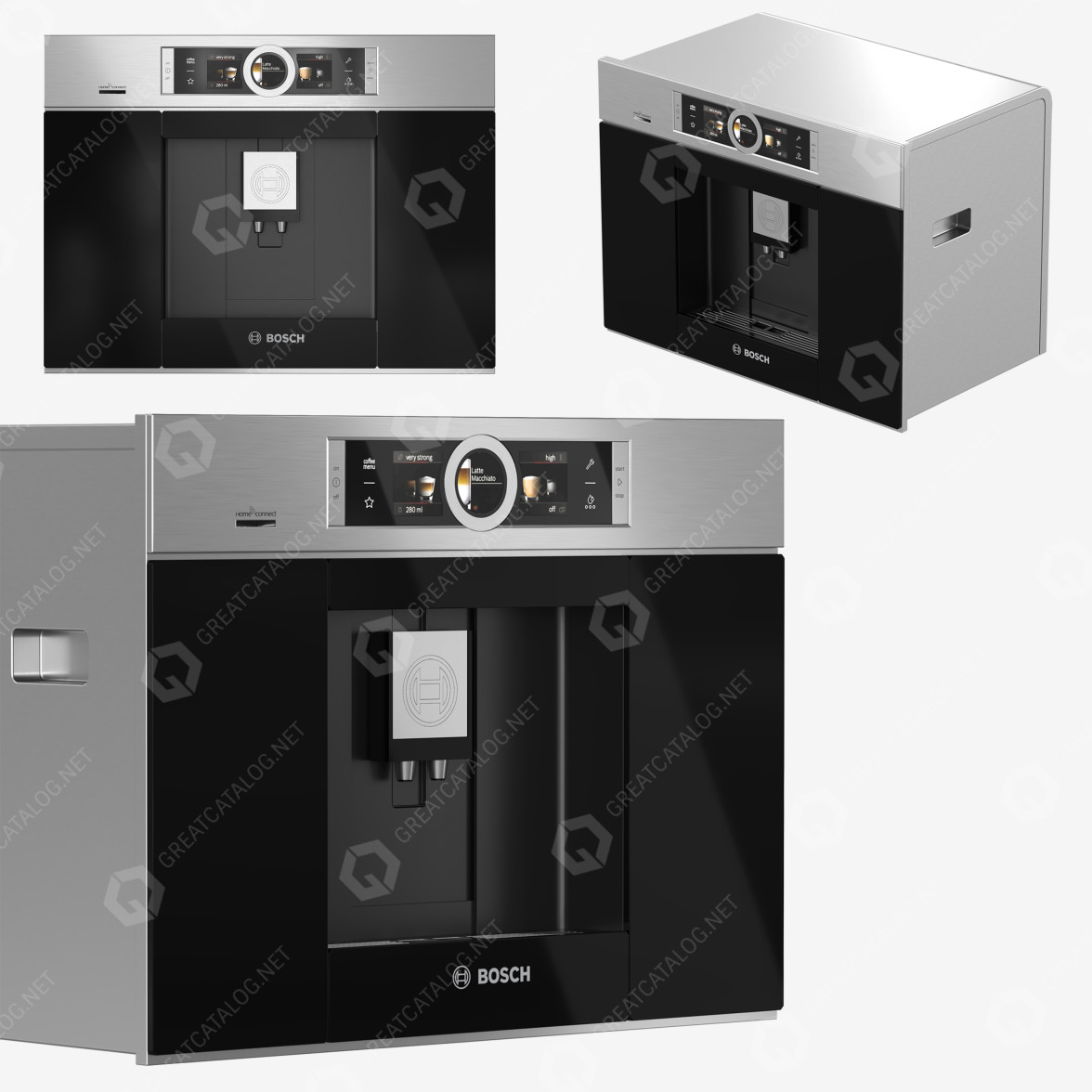 Kitchen Appliances Bosch Collection 02 3D model - GreatCatalog 21592