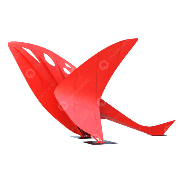Sculpture Flying Dragon by Alexander Calder 3D model #21985 | GreatCatalog