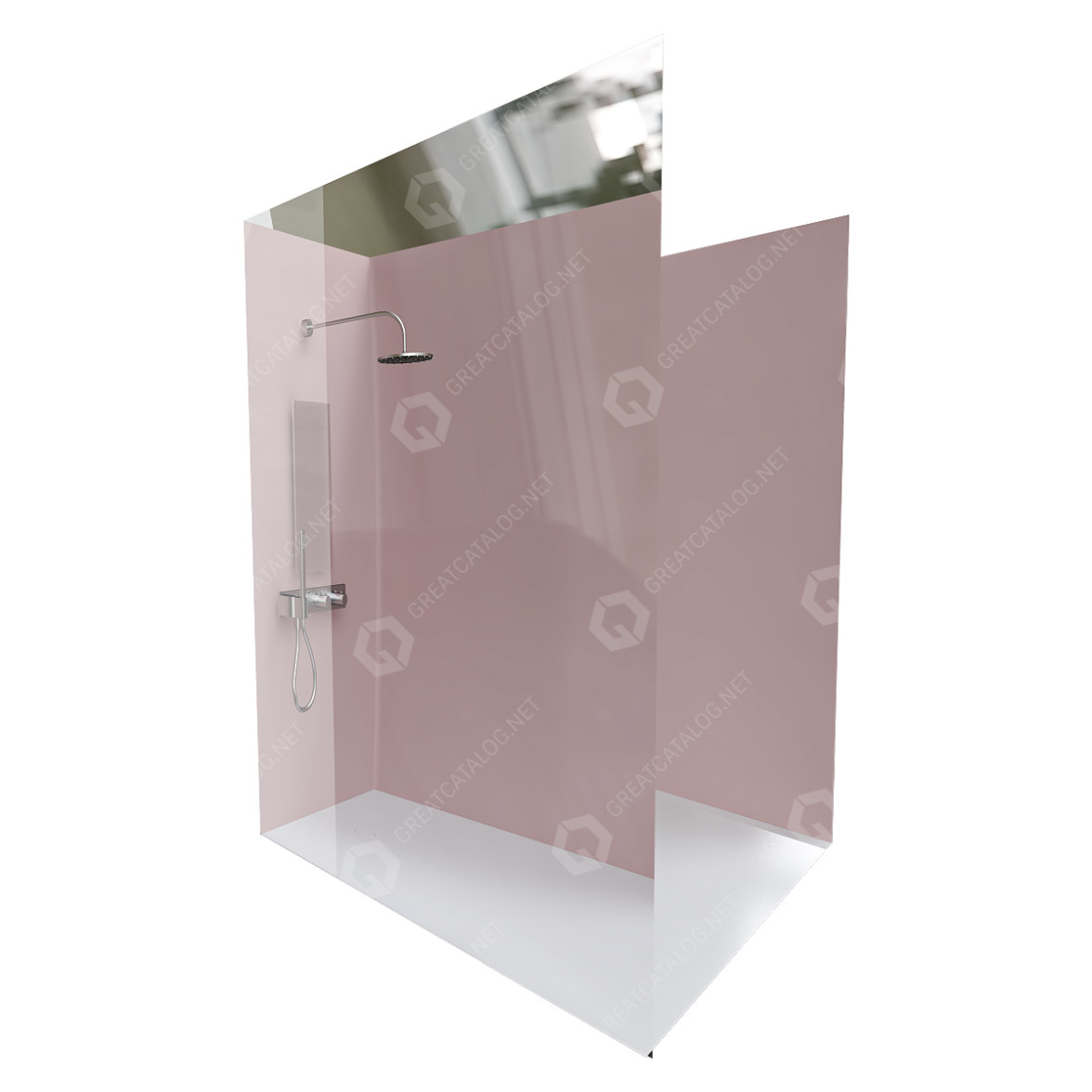 Shower Enclosure Geberit One 3d model for download ⚡ free and paid ...