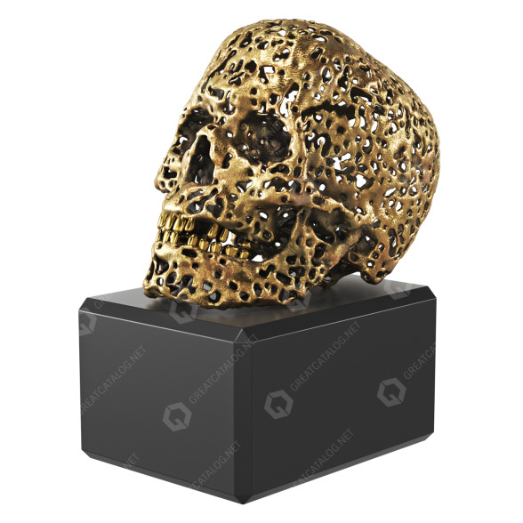 Statuette Scull 3D model・Download 3D models・Great Catalog ...