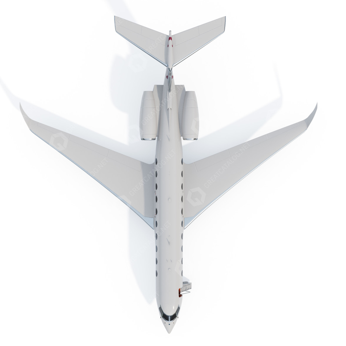 Airplane Gulfstream Aerospace Corporation G700 3D model #22172 ...
