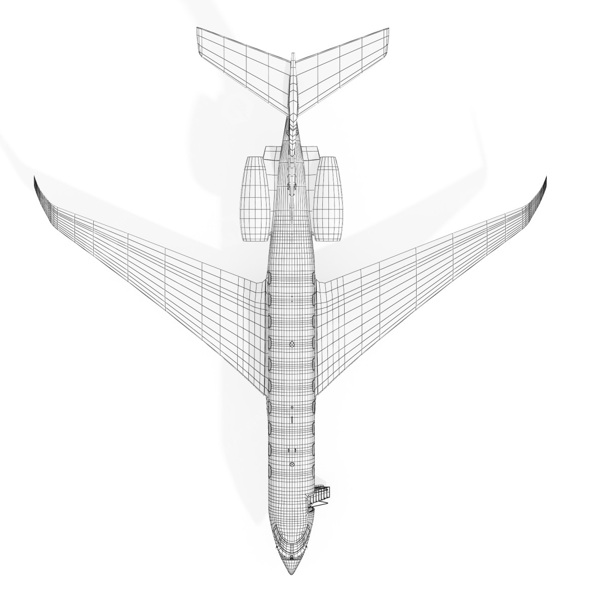 Airplane Gulfstream Aerospace Corporation G700 3D model - GreatCatalog ...