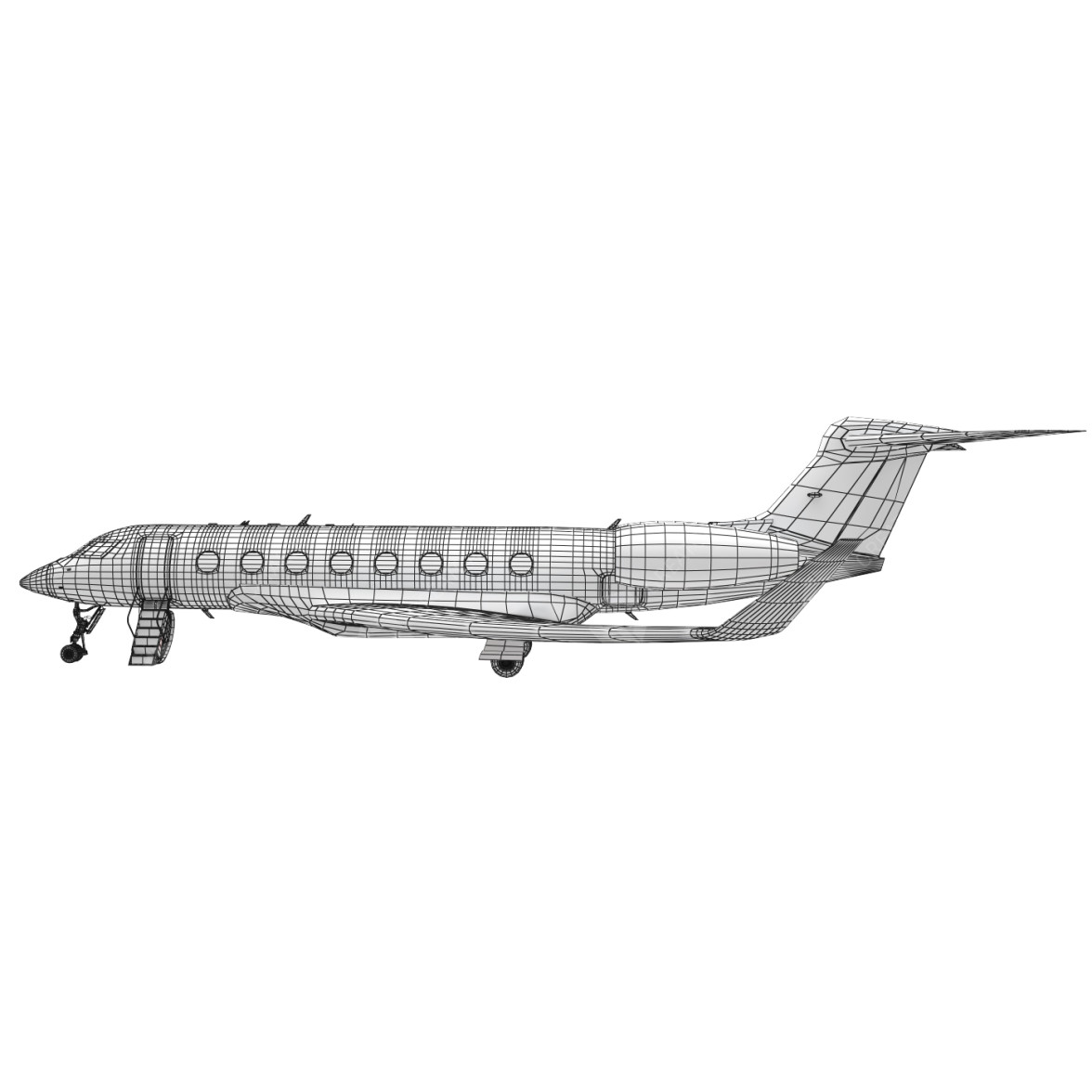 Airplane Gulfstream Aerospace Corporation G650 3D model - GreatCatalog ...