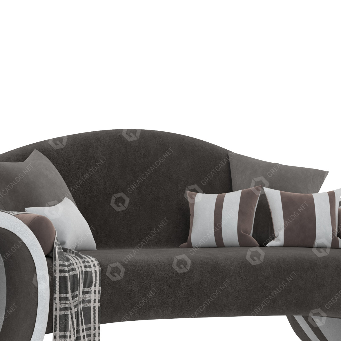 Sofa Glamora 3D model・Download 3D models・Great Catalog - GreatCatalog 22536